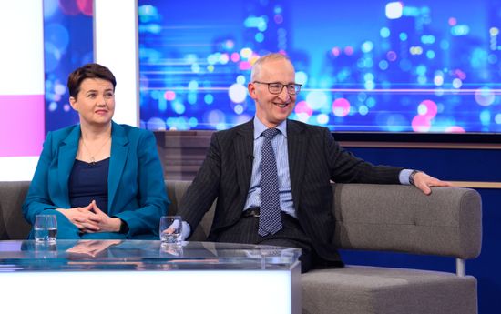 Ruth Davidson Lord Peter Ricketts Editorial Stock Photo - Stock Image ...