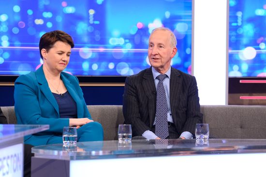 Ruth Davidson Lord Peter Ricketts Editorial Stock Photo - Stock Image ...