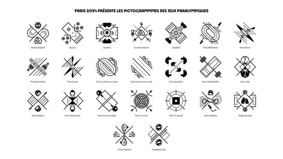 This Handout Image Shows Sports Pictograms Editorial Stock Photo ...