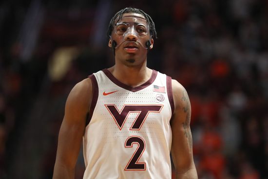 Virginia Tech Hokies Guard Mj Collins Editorial Stock Photo - Stock ...