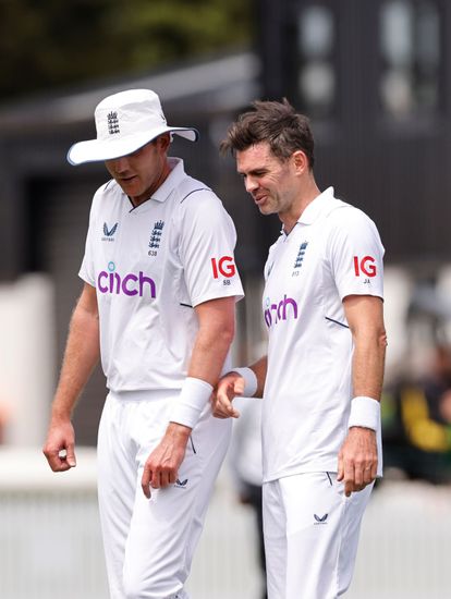 Stuart Broad James Anderson England New Editorial Stock Photo - Stock ...