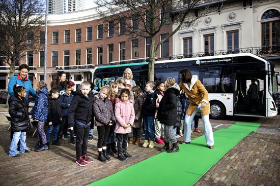 Rotterdam Children Zalmplaat School During Presentation Editorial Stock ...