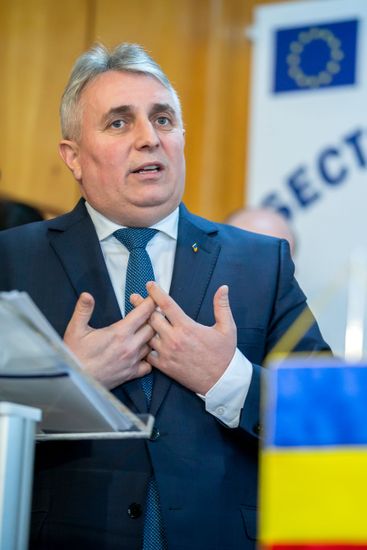 Minister Internal Affairs Romania Lucian Nicolae Editorial Stock Photo ...