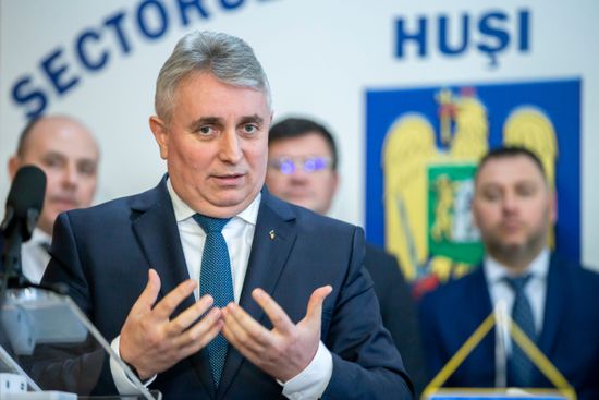 Minister Internal Affairs Romania Lucian Nicolae Editorial Stock Photo ...