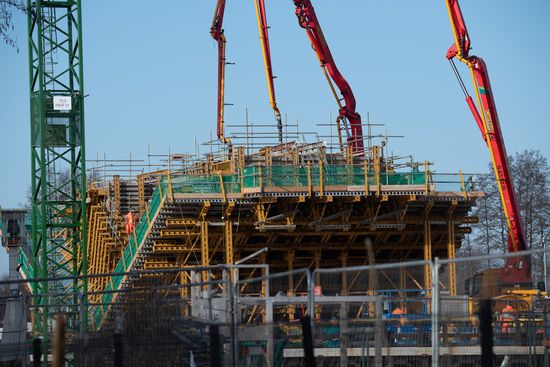 Hs2 High Speed Rail 2 Construction Editorial Stock Photo - Stock Image ...