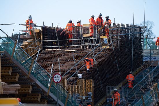 Hs2 High Speed Rail 2 Construction Editorial Stock Photo - Stock Image ...