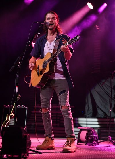Michael David Hall Levon Performs Pompano Editorial Stock Photo - Stock ...