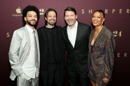 Justice Smith Sebastian Stan Benjamin Caron Editorial Stock Photo ...