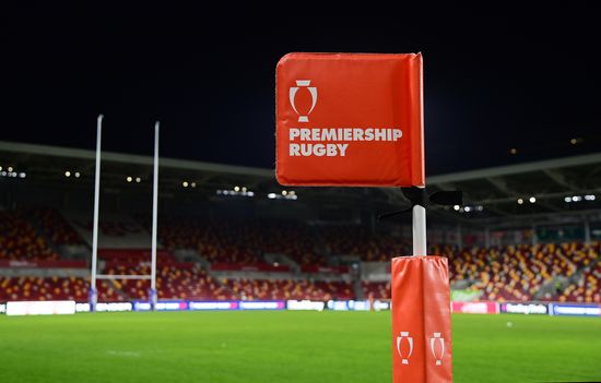 General View Premiership Rugby Branding Ahead Editorial Stock Photo ...