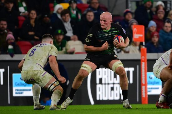 Josh Caulfield London Irish Tackled By Editorial Stock Photo - Stock ...