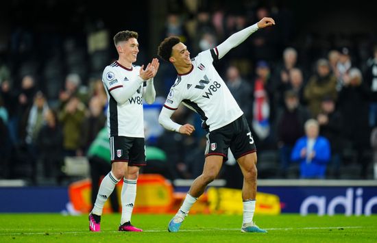 Harry Wilson Antonee Robinson Fulham Celebrate Editorial Stock Photo - Stock Image | Shutterstock