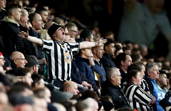 Newcastle Fans Chant Editorial Stock Photo - Stock Image | Shutterstock