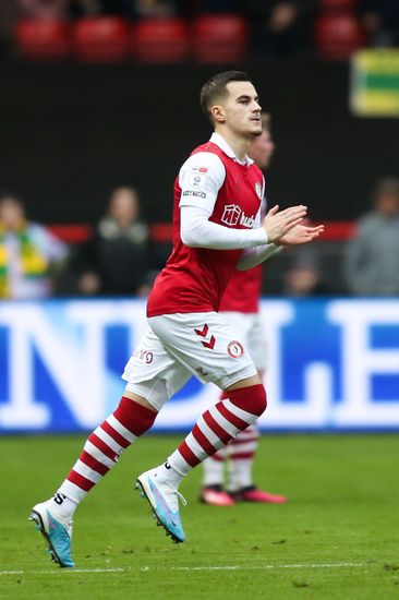 Anis Mehmeti Bristol City Makes His Editorial Stock Photo - Stock Image ...