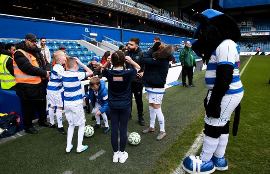 Qpr Mascots First Time Fans Flag Editorial Stock Photo - Stock Image ...