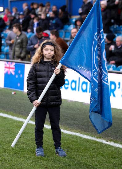 Qpr Mascots First Time Fans Flag Editorial Stock Photo - Stock Image ...