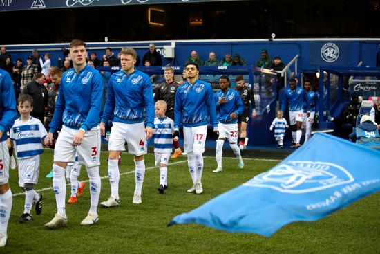 Qpr Mascots First Time Fans Flag Editorial Stock Photo - Stock Image ...