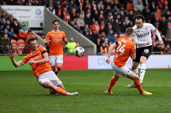 Ollie Rathbone Rotherham United Shoots Goal Editorial Stock Photo ...