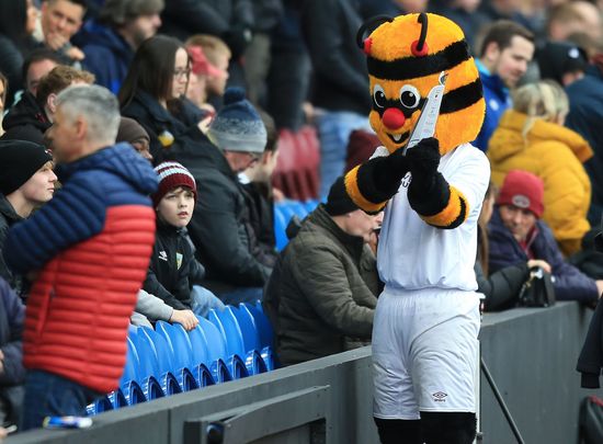 Burnley Fc Mascot Bertie Bee Editorial Stock Photo - Stock Image ...