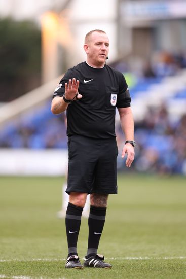 Referee Mr Lee Swabey Editorial Stock Photo - Stock Image | Shutterstock