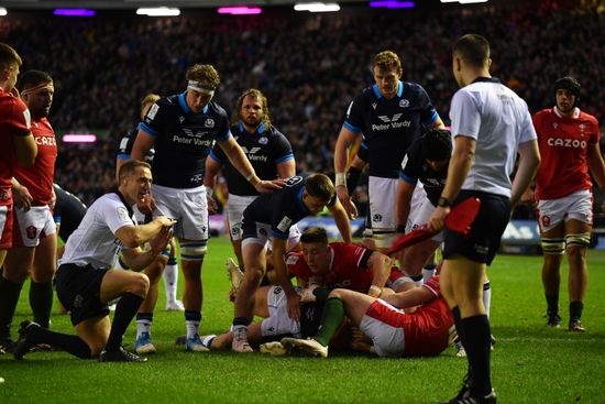 George Turner Scotland Scores Scotland Editorial Stock Photo - Stock ...