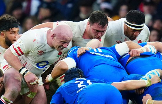 England Front Row Dan Cole Jamie Editorial Stock Photo - Stock Image ...