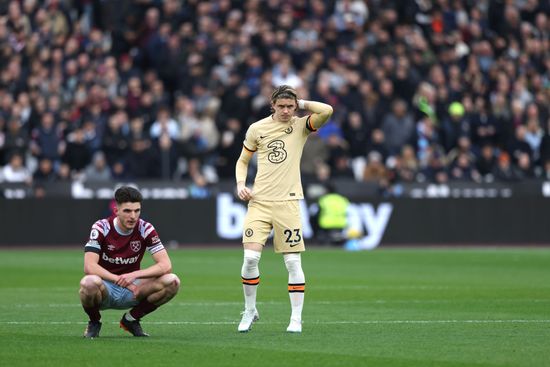 Declan Rice Whu Conor Gallagher C Editorial Stock Photo - Stock Image ...