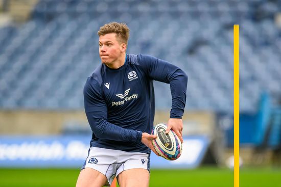 Huw Jones Scotland During Scotland Team Editorial Stock Photo - Stock ...