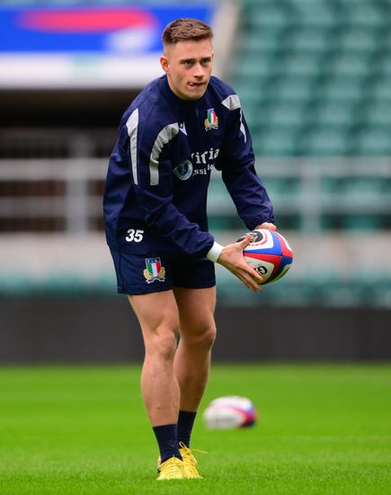 Stephen Varney Italy During Italy Rugby Editorial Stock Photo - Stock ...