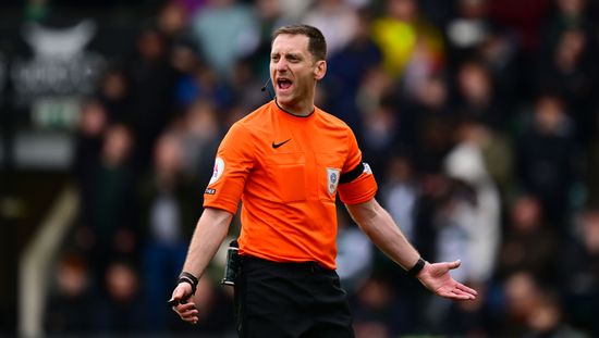 Referee Simon Mather During Sky Bet Editorial Stock Photo - Stock Image ...