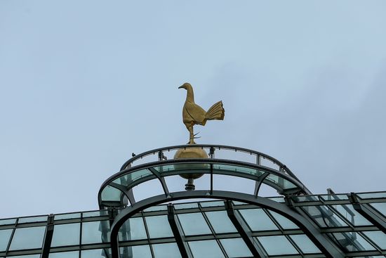 Cockerel Statue Above Stadium Roof Tottenham Editorial Stock Photo ...