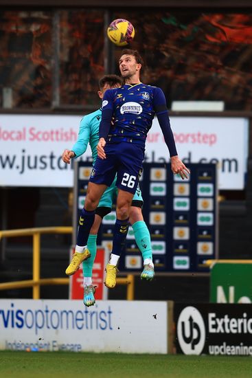 Christian Doidge Kilmarnock Competes Air Scott Editorial Stock Photo ...