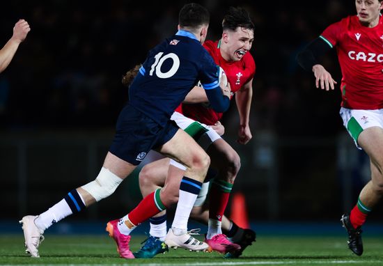 Scotland Vs Wales Wales Harri Ackerman Editorial Stock Photo - Stock ...