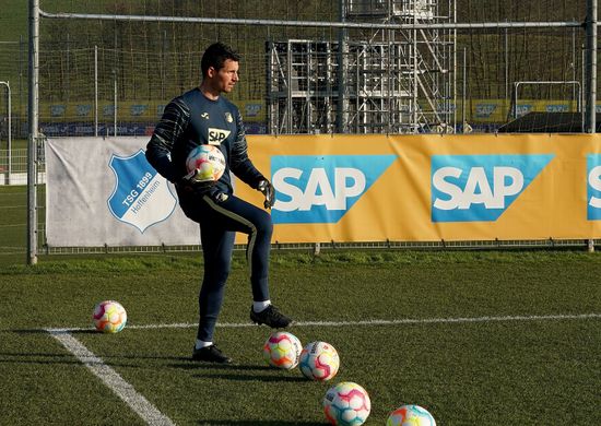 Goalkeeping Coach Alexander Stolz Hoffenheim Editorial Stock Photo ...