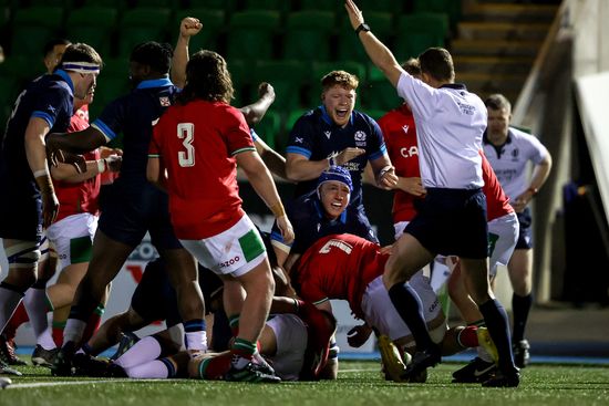 Scotland Vs Wales Scotlands Rudi Brown Editorial Stock Photo - Stock ...