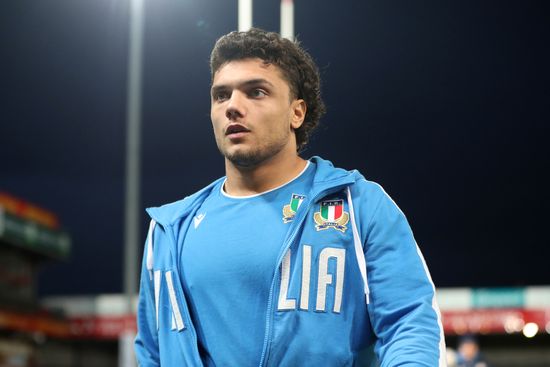 England Vs Italy Italys Giovanni Quattrini Editorial Stock Photo ...