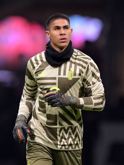 Milan Ac Milan Goalkeeper Devis Vasquez Editorial Stock Photo - Stock ...
