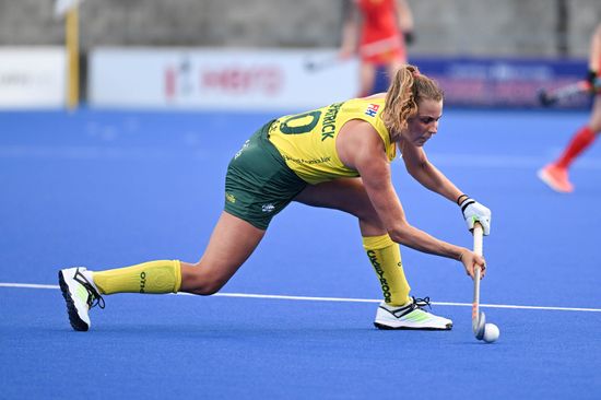 Maddy Fitzpatrick Australian Womens Hockey Team Editorial Stock Photo ...