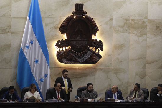 Members Leadership National Congress Honduras Seen Editorial Stock ...