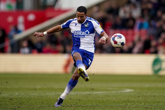 Scott Sinclair Bristol Rovers Shoots Goal Editorial Stock Photo - Stock ...