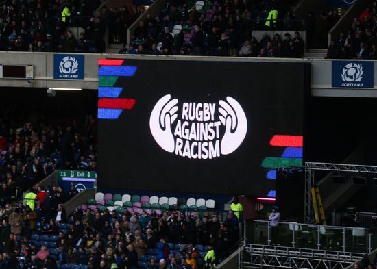 Scotland Vs Wales Rugby Against Racism Editorial Stock Photo - Stock ...
