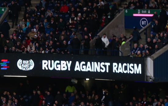 Scotland Vs Wales Rugby Against Racism Editorial Stock Photo - Stock ...