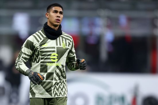 Devis Vasquez Ac Milan During Warm Editorial Stock Photo - Stock Image ...