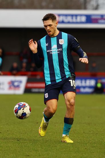 Callum Ainley Crewe Alexandra During Crawley Editorial Stock Photo ...