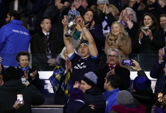Jamie Ritchie Scotland Lifts Doddie Weir Editorial Stock Photo - Stock ...