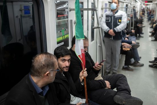 Underground Train West Tehran Iran Iranian Editorial Stock Photo ...