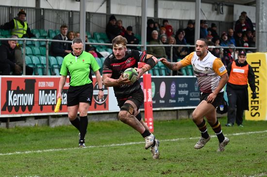 Try Celebrations Jarrard Hayler Cornish Pirates Editorial Stock Photo ...