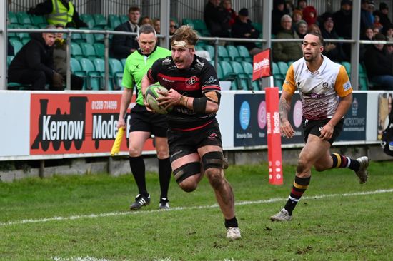 Try Celebrations Jarrard Hayler Cornish Pirates Editorial Stock Photo ...