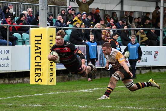 Try Celebrations Jarrard Hayler Cornish Pirates Editorial Stock Photo ...