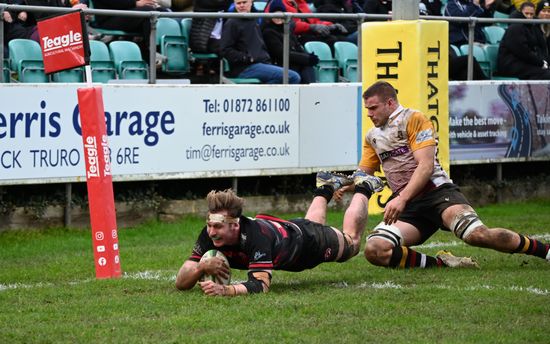 Try Celebrations Jarrard Hayler Cornish Pirates Editorial Stock Photo ...