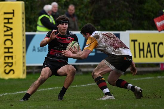 Arthur Relton Cornish Pirates Tackled By Editorial Stock Photo - Stock ...